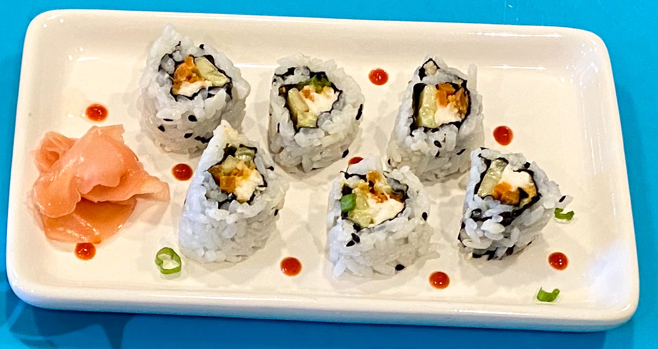 Spicy “Salmon” Sushi Stack - Pebbles and Toast