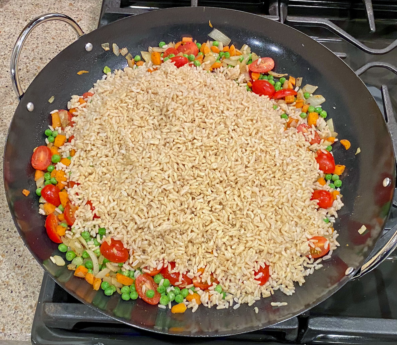 Vegetable Fried Rice - Pebbles and Toast