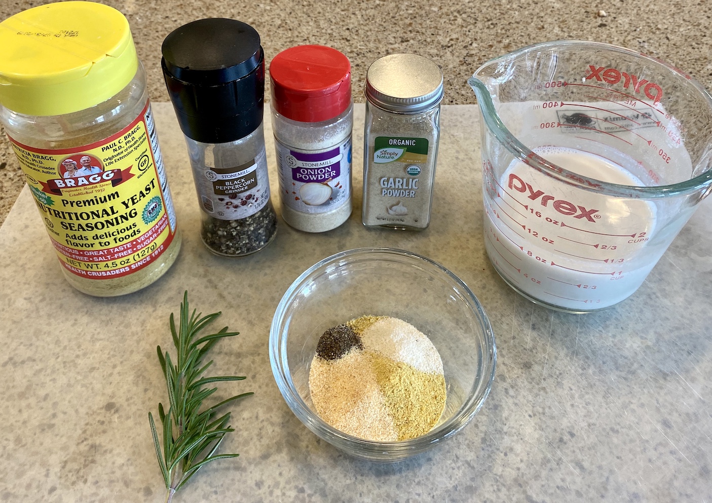 Creamy Rosemary Mashed Potatoes - Pebbles and Toast