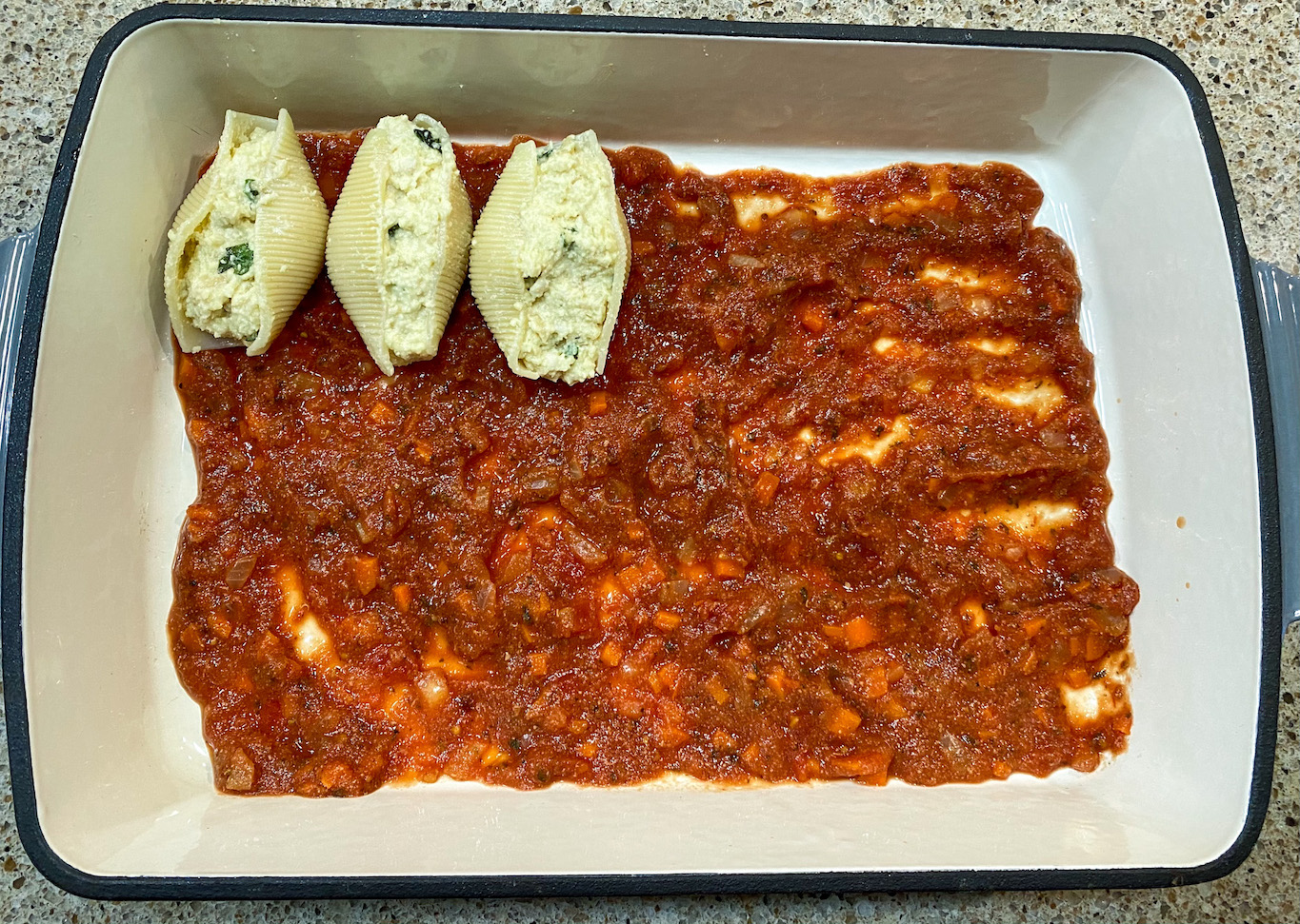 Classic Vegan Stuffed Shells – Pebbles and Toast