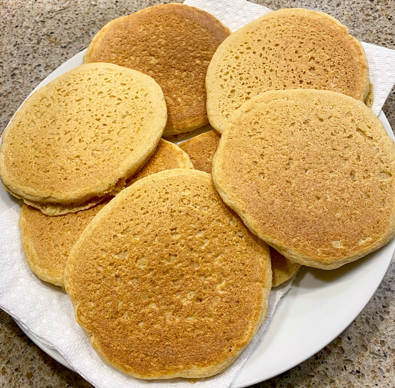 Cornmeal Pancakes – Pebbles and Toast