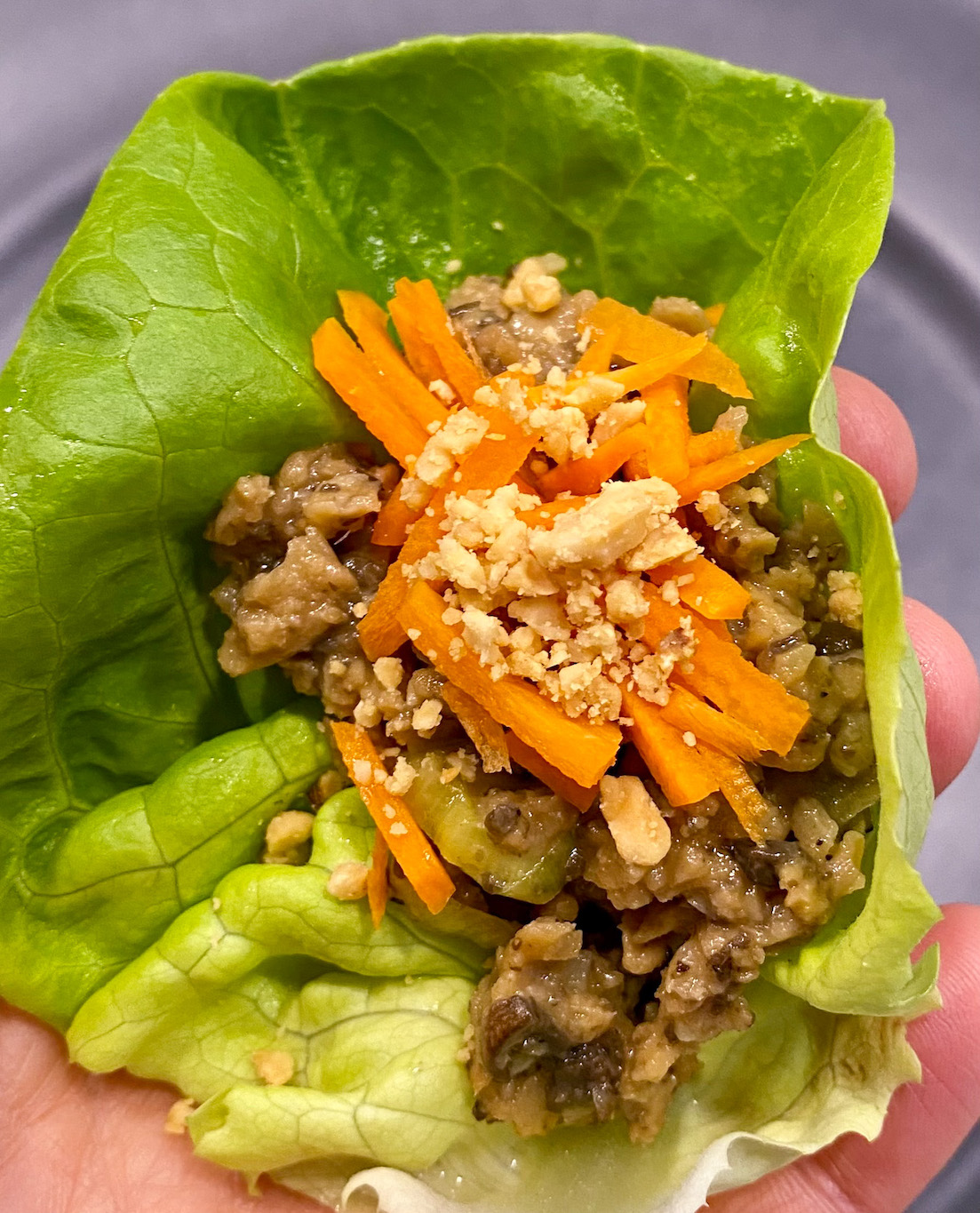 Vegan Asian Lettuce Wraps – Pebbles and Toast