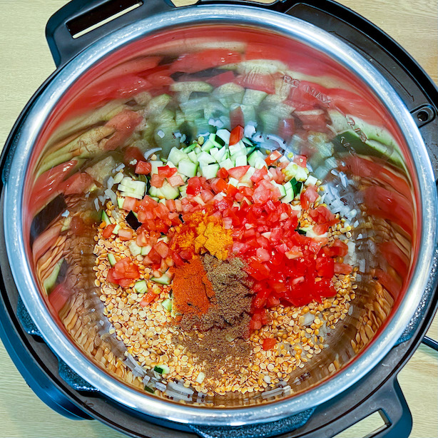 Instant Pot Yellow Dal - Pebbles and Toast